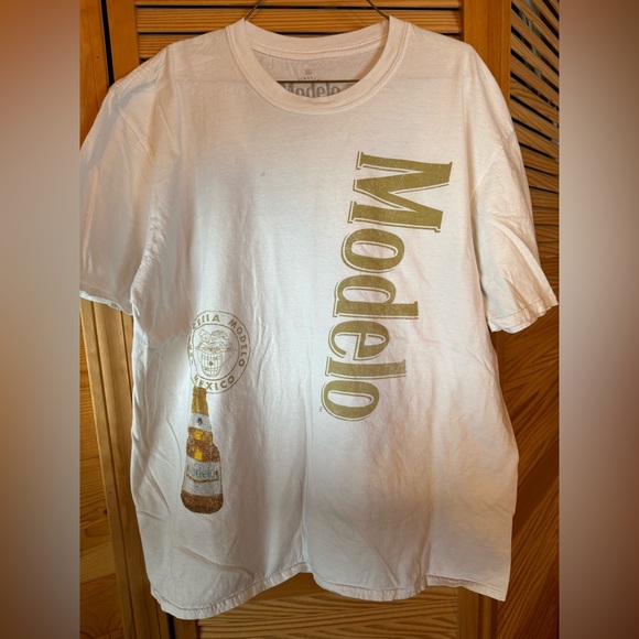 Modelo | Shirts | Model Cream Graphic Tshirt Xl | Poshmark